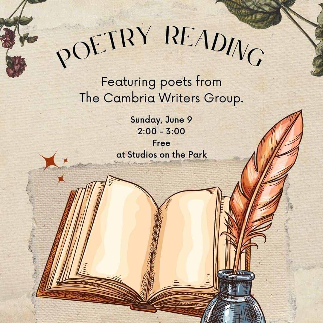 Poetry Reading: The Cambria Writer's Group - Studios on the Park